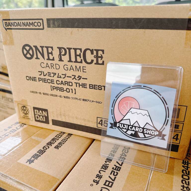PRB-01 ONE PIECE CARD THE BEST Sealed Case (10 boxes) Japanese ONE ...