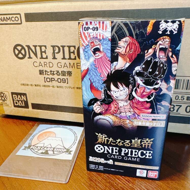 OP-09 EMPERORS IN THE NEW WORLD Booster Box Japanese ONE PIECE CARD - Fuji Card Shop